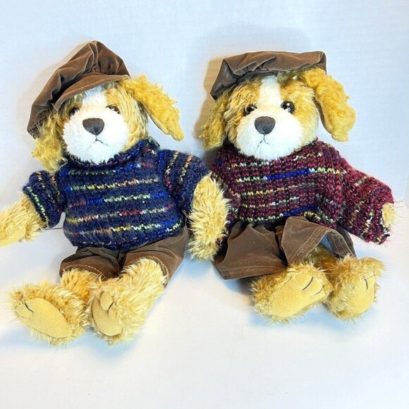 Fine Toy Co. LTD | Toys | Fine Toy Co He She Teddy Bear Plush Set Of 2 ...